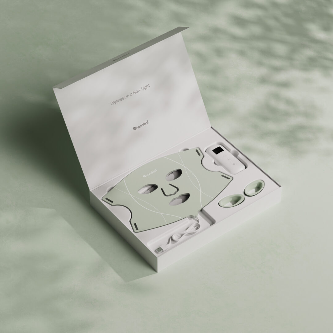 Nanoleaf wants you to wrap your face in its LED lights to treat skin ...