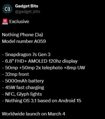 This might be our first real-world look at Nothing Phone 3a - Android ...