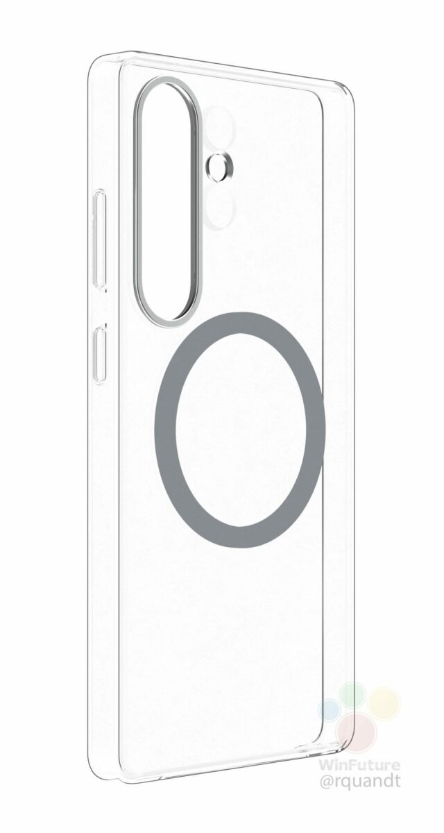 Official Galaxy S25 series renders leak with new Qi2 case