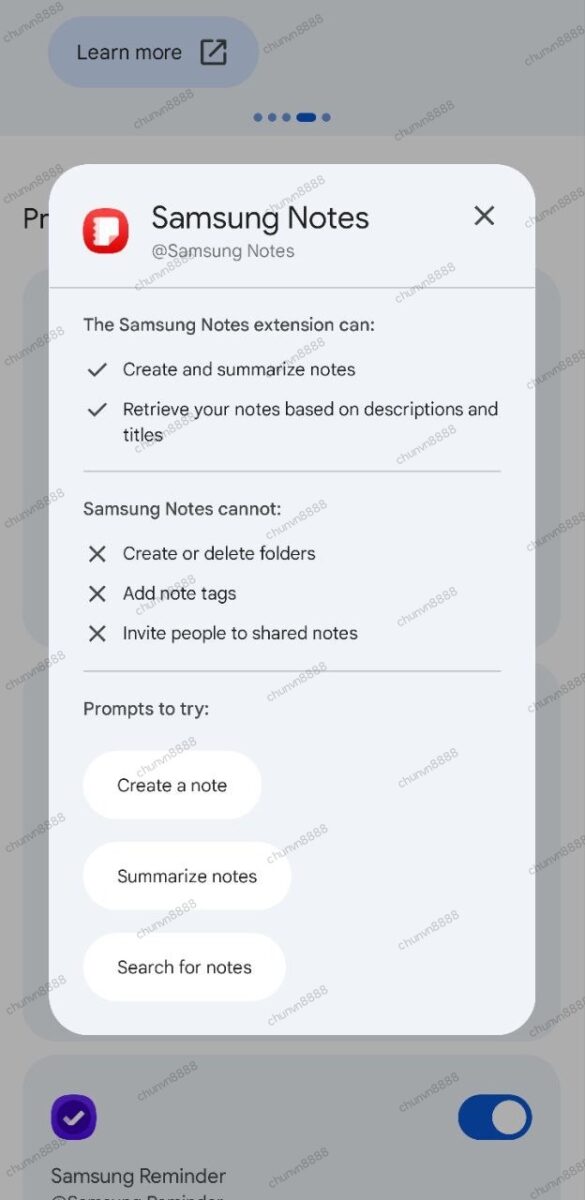Here's what you can do with Gemini extensions for Samsung apps on the ...