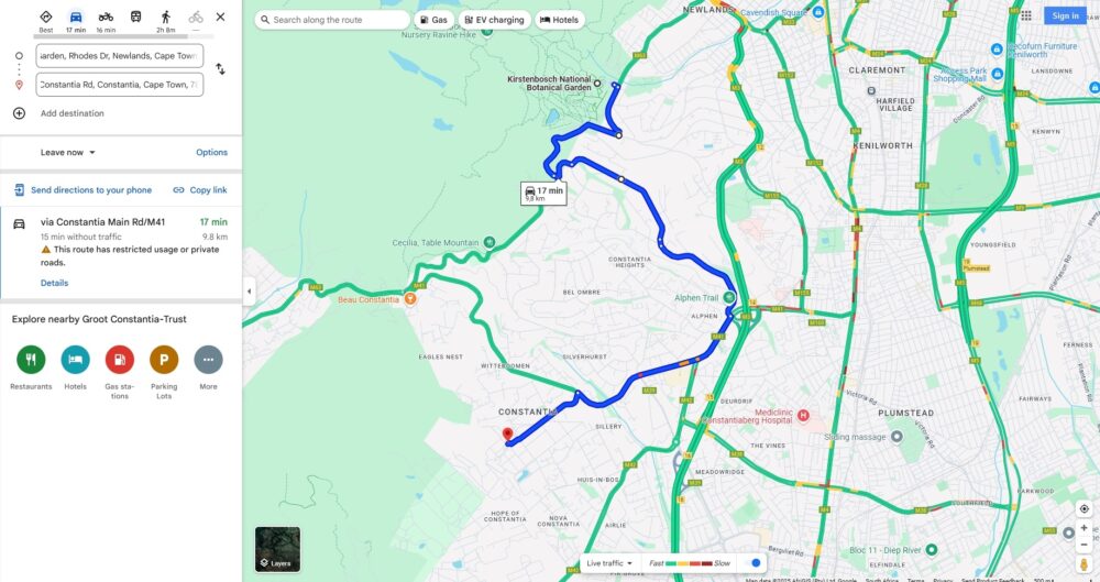 Why does this silly Google Maps custom routes limitation still exist ...