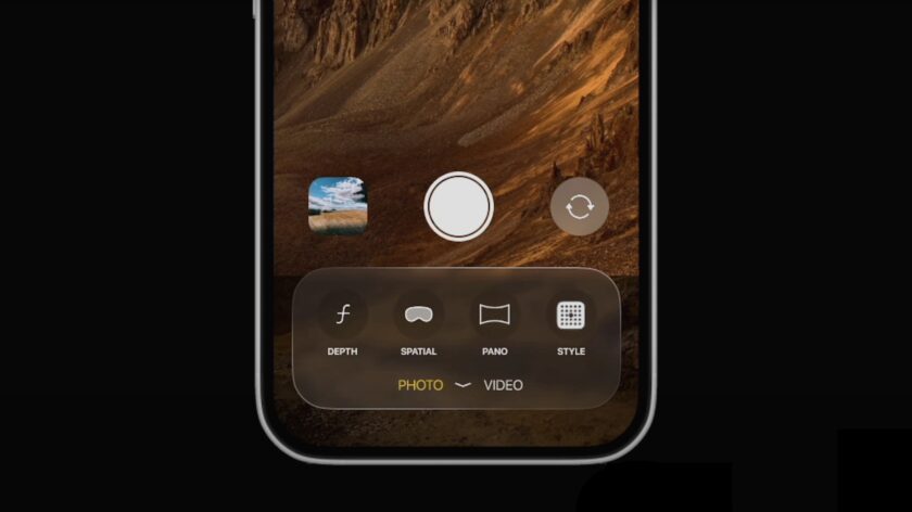 iOS 19 leak shows off visionOS-inspired Camera app redesign - Android Authority