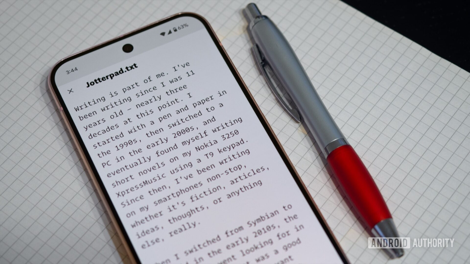 Forget SimpleNote and iA Writer, this is the writing app I've sworn by for 10 years