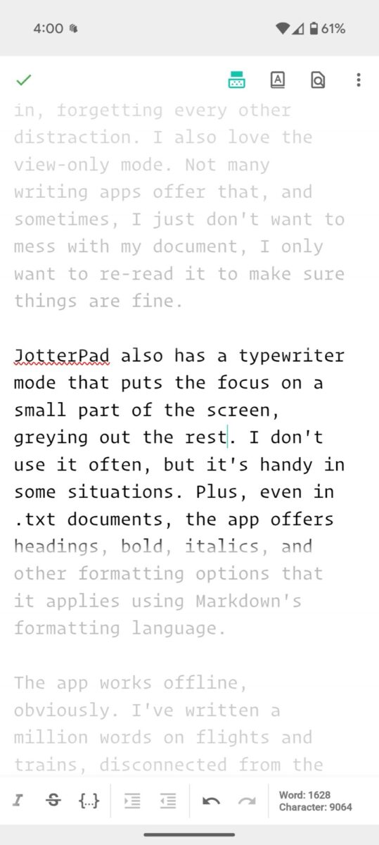 Forget SimpleNote and iA Writer, this is the writing app I've sworn by ...