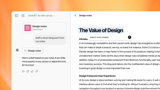 Gemini's new Canvas tool makes it a virtual workshop where code and ...