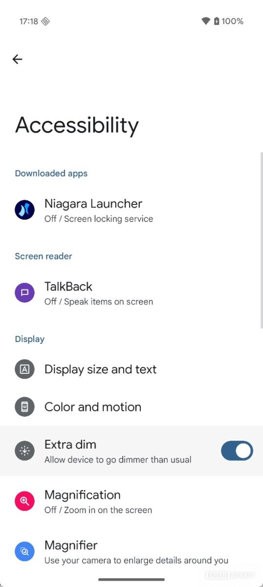 Android 16 Beta 2 makes dimming the display more convenient for the whole Pixel 9 family ...