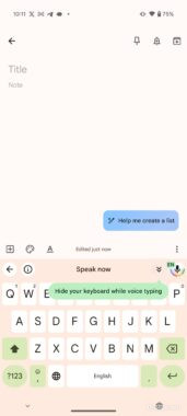 Google brings Gboard's voice typing to the forefront with a dedicated toolbar