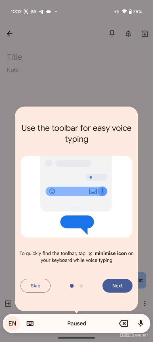 Google brings Gboard's voice typing to the forefront with a dedicated ...