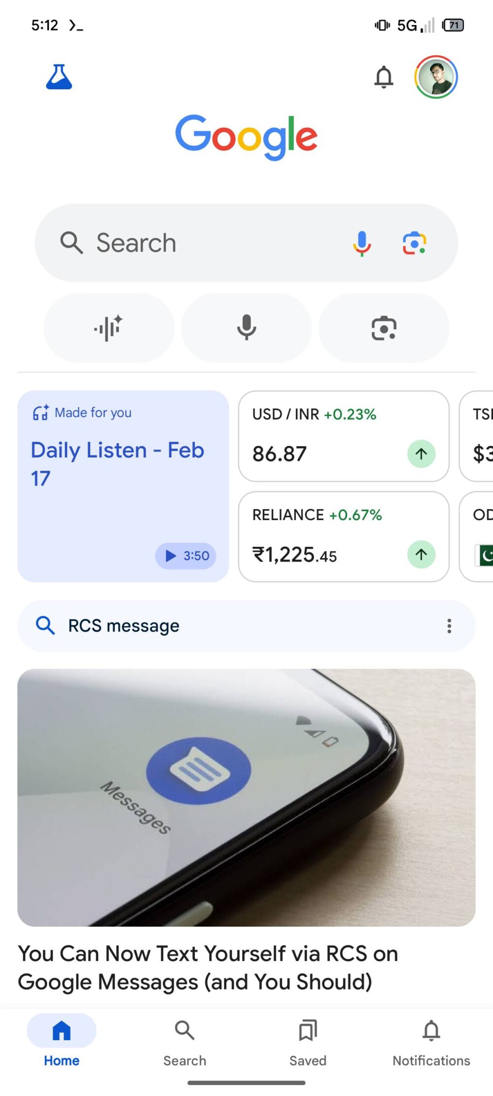 Google app preps for Search's AI Mode with a new selection of shortcuts ...