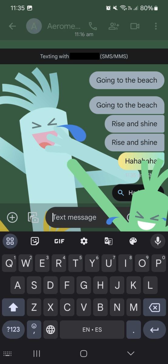 These are my favorite Google Messages Screen Effects - Android Authority