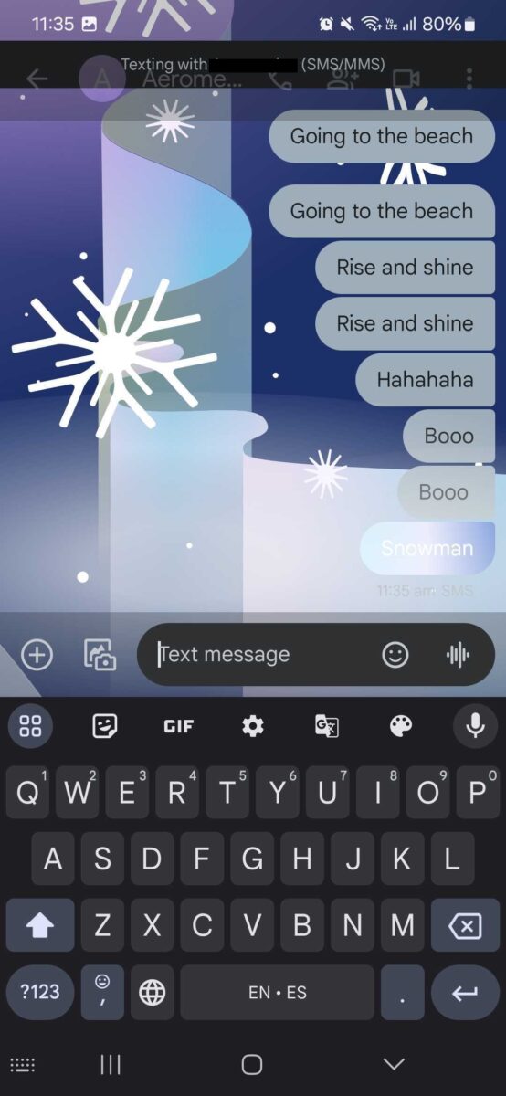 These are my favorite Google Messages Screen Effects - Android Authority