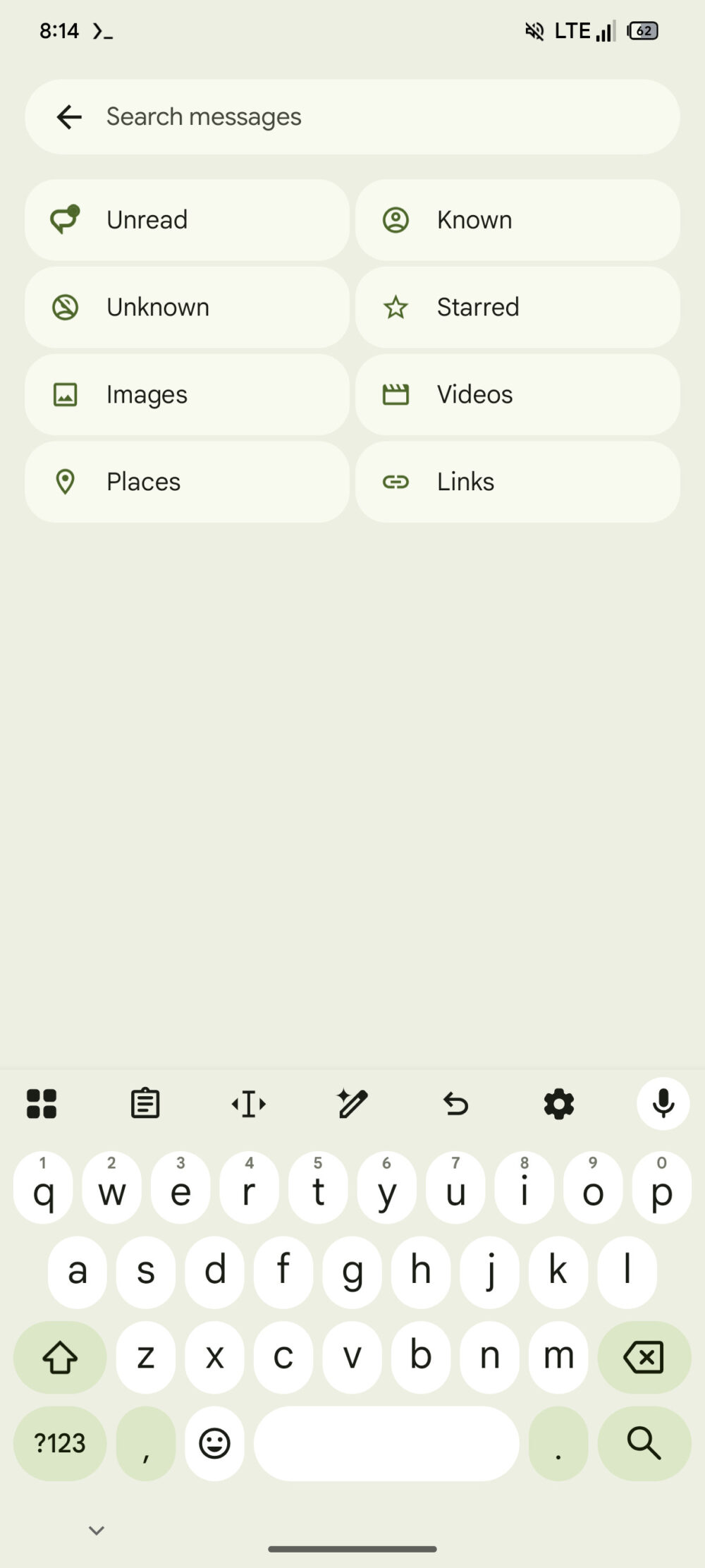 Google Messages preps a mini search makeover (APK teardown)