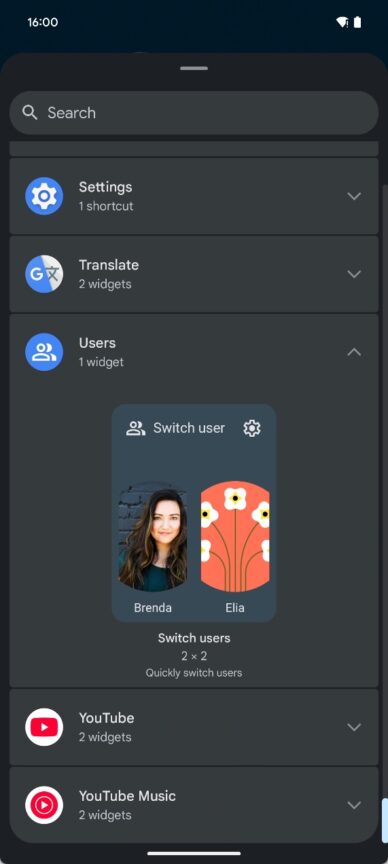 Android 16 is getting a new multiuser widget - Android Authority