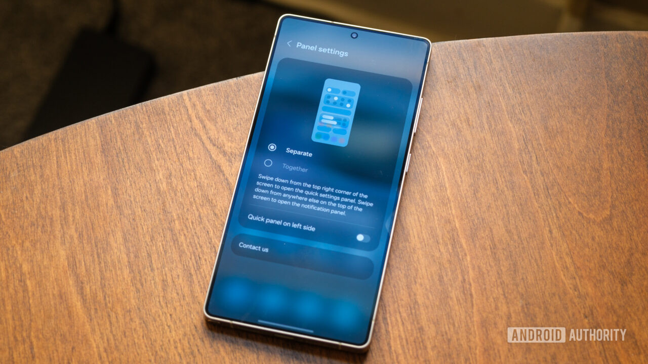 I didn't like the Galaxy S25's split notifications, so I shut them off ...