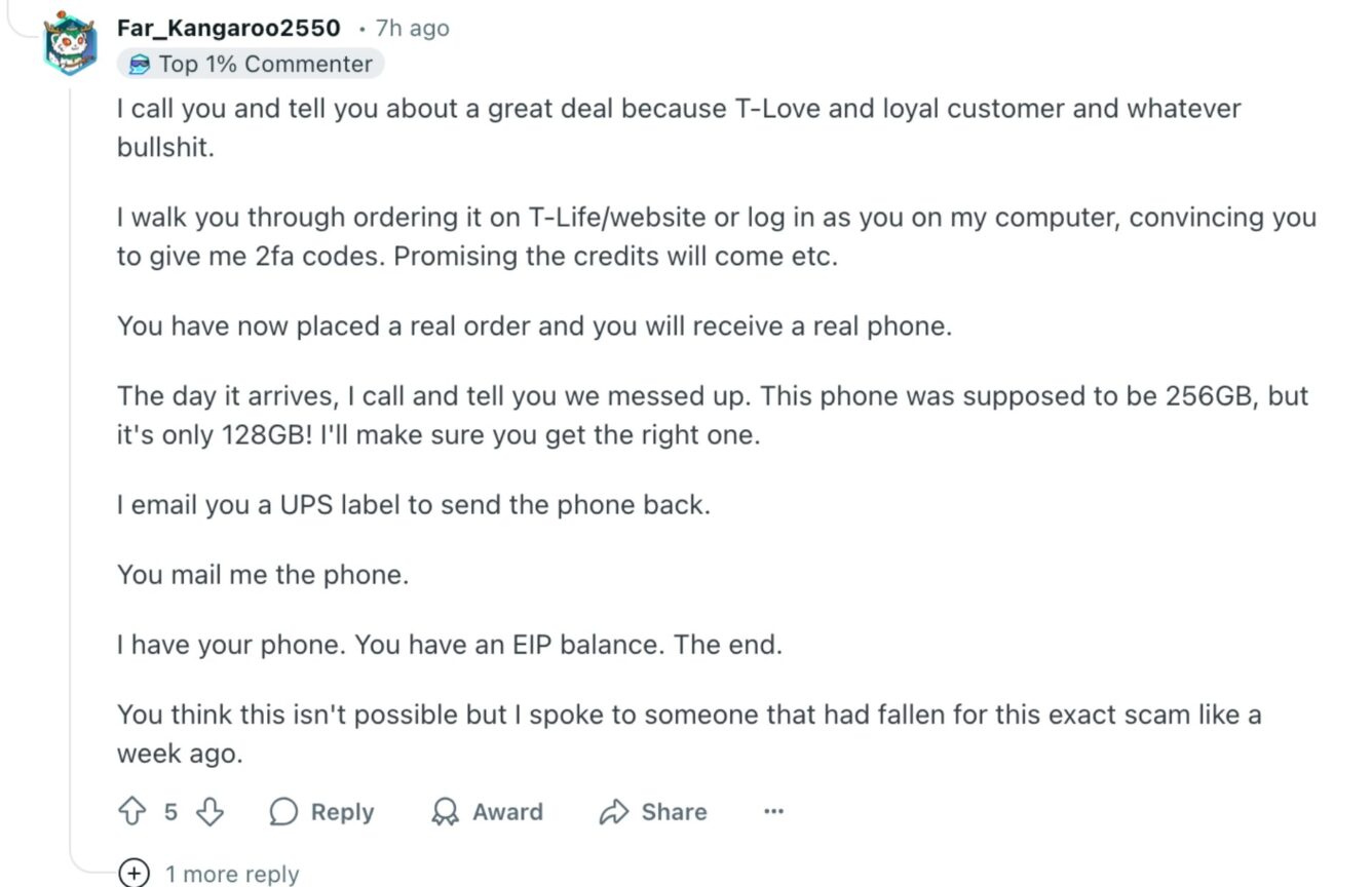 T-Mobile users beware: New scam tricks customers into returning 'free ...