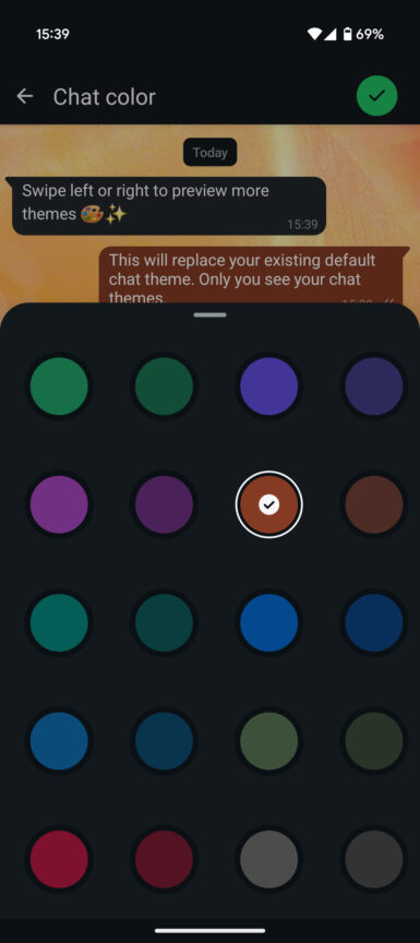 Chat themes give your WhatsApp chats a fresh new makeover - Android Authority