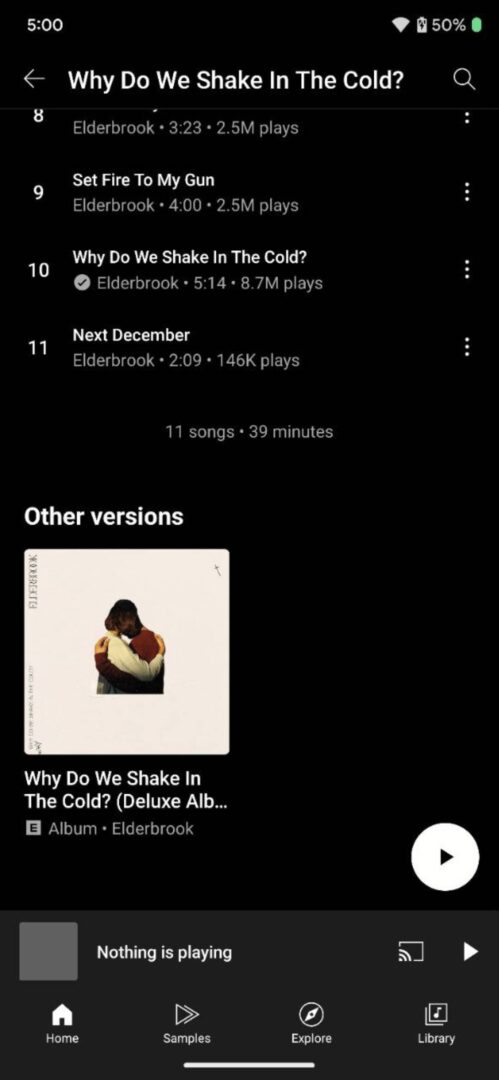 YouTube Music may start helping you find more albums like the one you ...