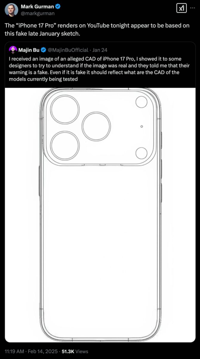 Nexus 6P or Mi 11 Ultra? You decide what the iPhone 17 Pro looks like ...