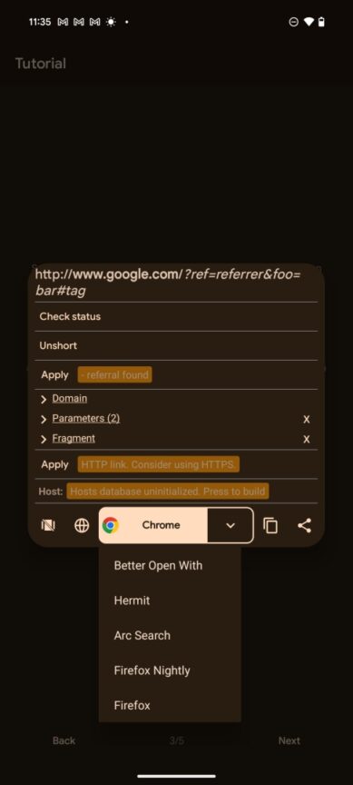 I don't click links on my Android phone without using this app first