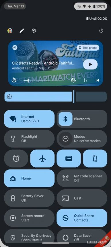 Android’s new Quick Settings panel is looking better than ever in ...