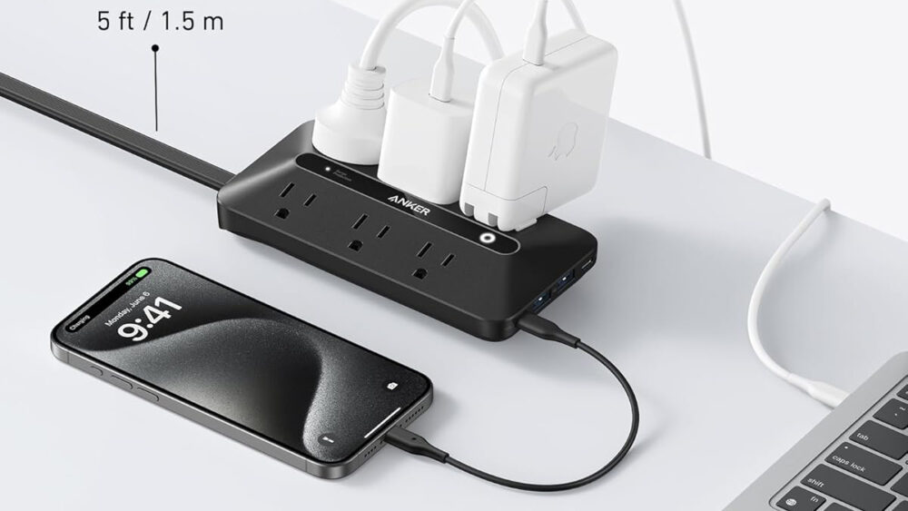 This awesome Anker Flat Plug Power Strip 300J is only $20 - Android ...