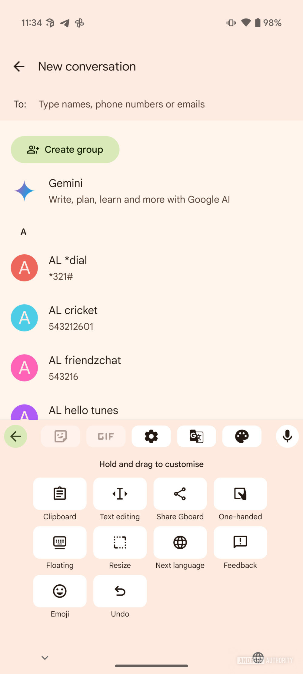 Gboard's undo/redo buttons are here, and here's why you'll want to use them