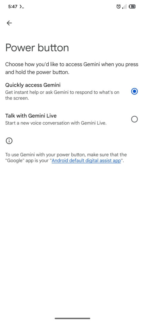 Gemini Live is ready to overtake your Android phone's power button ...