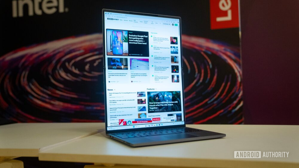 Lenovo ThinkBook Flip AI PC hands-on: A concept laptop built for two