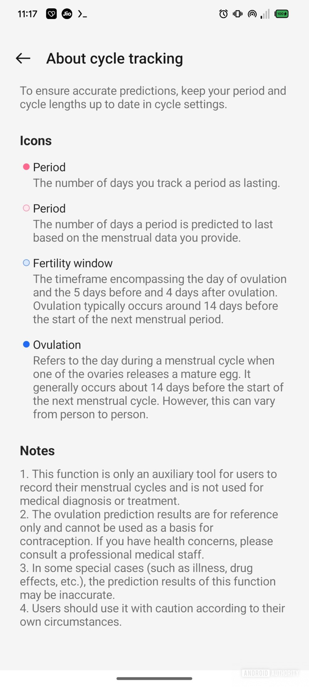 Menstrual tracking comes to the OHealth app, will OnePlus watches follow?