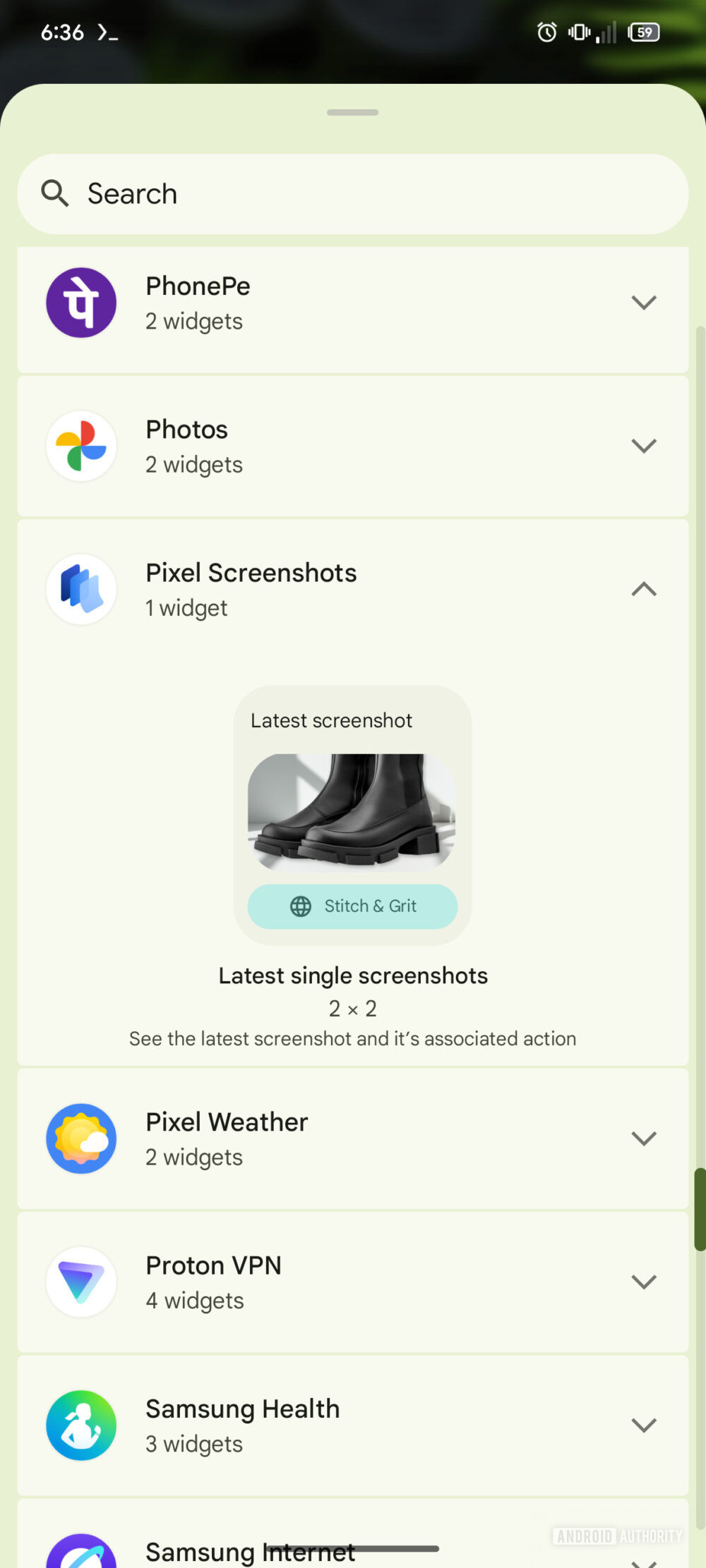Here's a first look at the Pixel Screenshots widget - Android Authority
