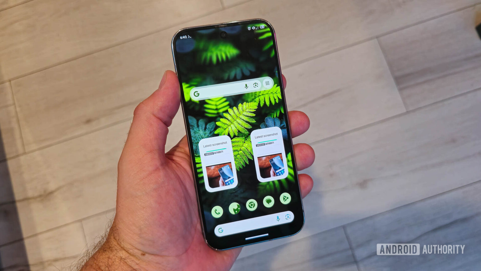 Here's a first look at the Pixel Screenshots widget - Android Authority