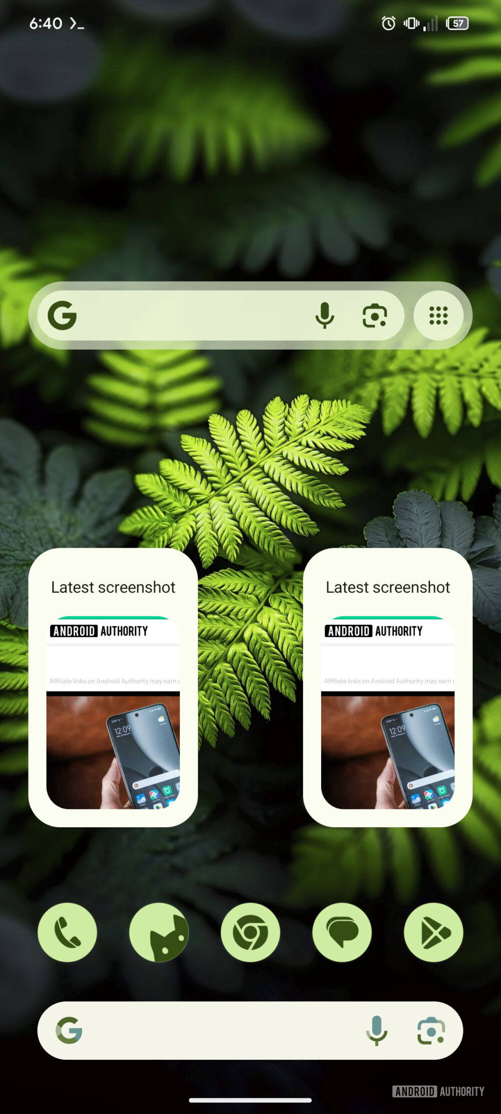 Here's a first look at the Pixel Screenshots widget - Android Authority