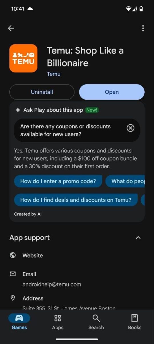 Here's how the Play Store's new "Ask Play" feature answers your app-related queries