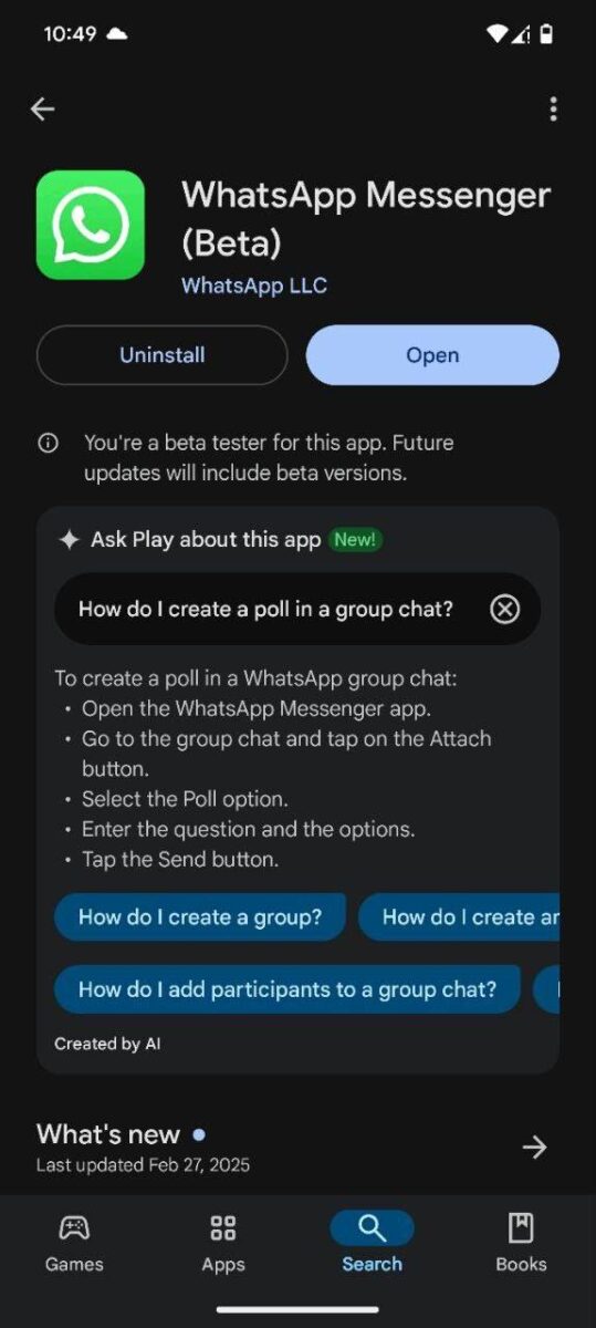 Here's how the Play Store's new "Ask Play" feature answers your app-related queries