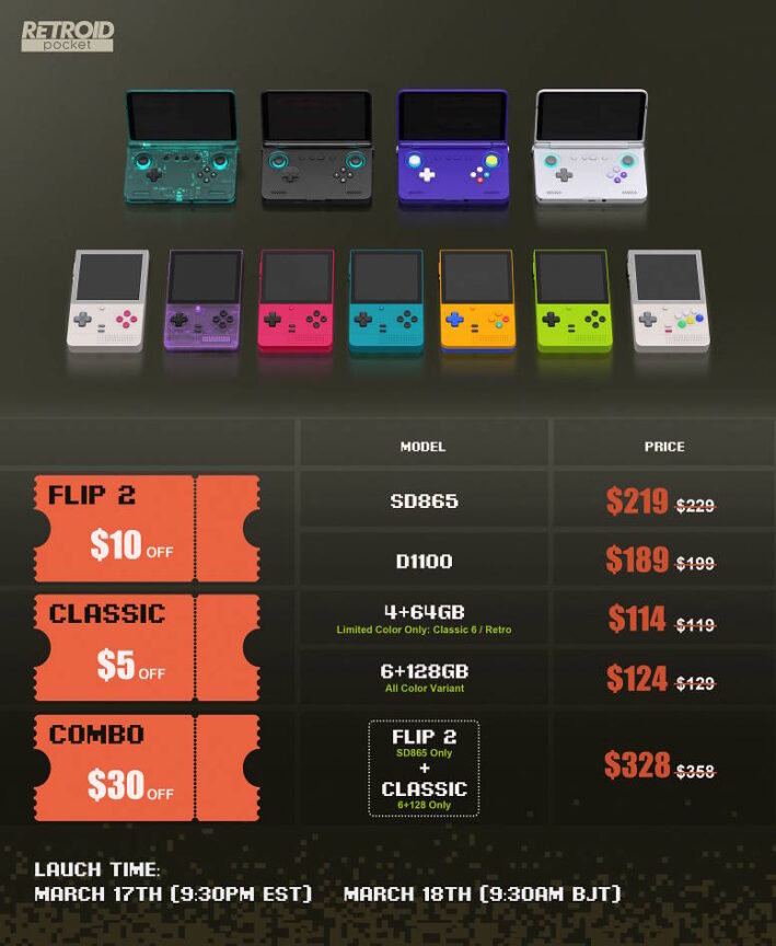 Retroid announces Flip 2 and Classic prices and pre-order dates ...