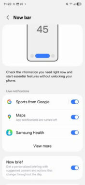 Samsung just made it easier to set up live sports updates on AOD ...
