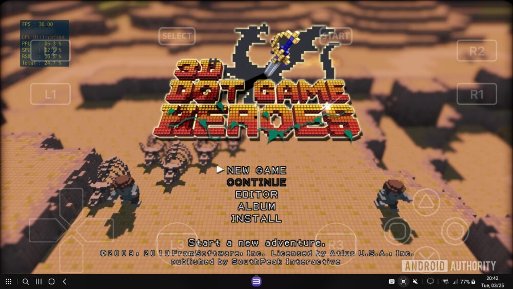 I tried playing emulators on the Galaxy S25 Ultra with DeX, and I have ...