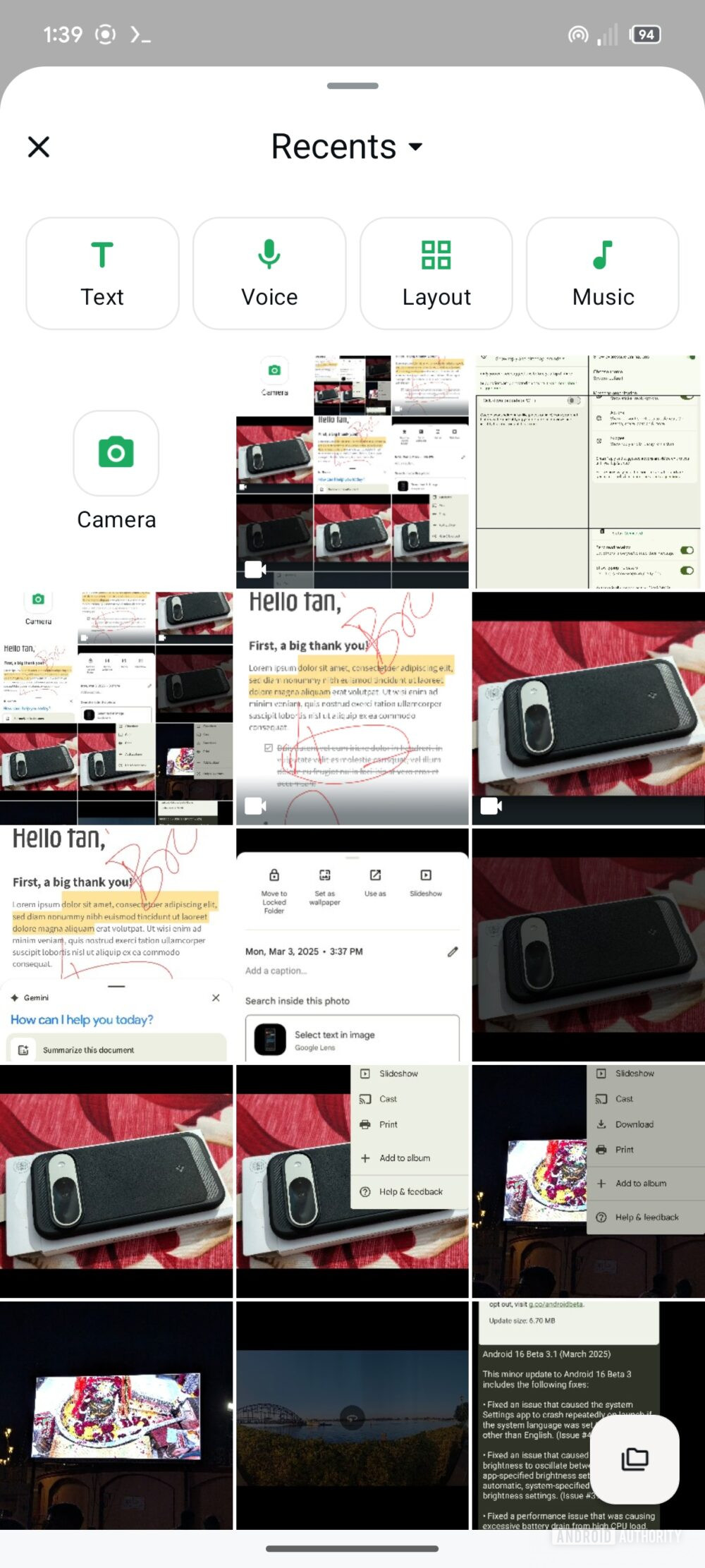 WhatsApp is working on a "Layouts" feature for Status Updates