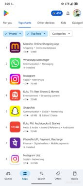 Play Store change could highlight app ratings and badges - Android ...