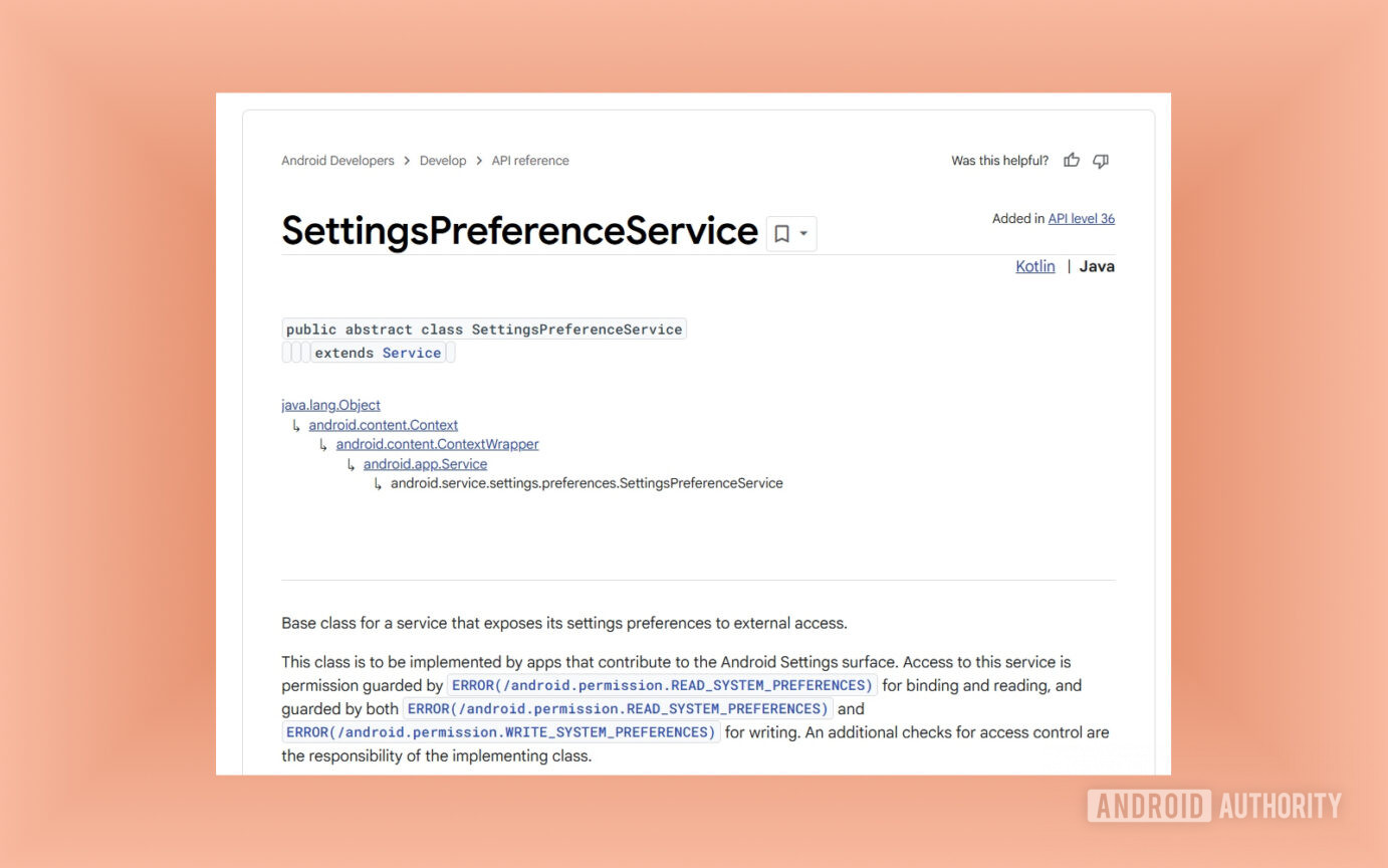 Android 16 could mimic how iOS handles app settings, but it's not as bad as you think - Android ...