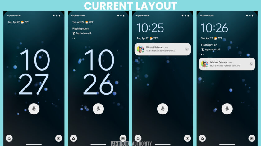 First look: Android 16 is testing a fresh design for the Pixel lock ...