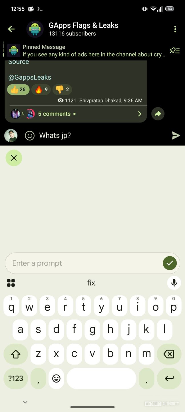 Gboard beta reveals 'flick to symbol' gesture and other features (Update)