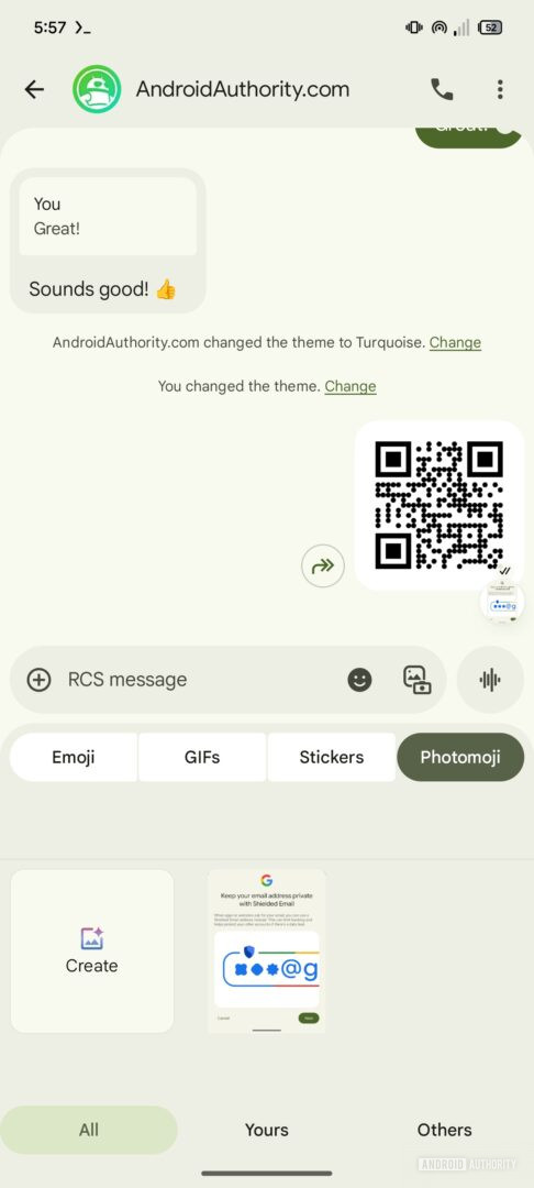 Google Messages experiments with a new, desaturated look