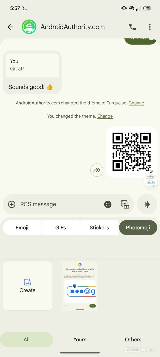 Google Messages experiments with a new, desaturated look
