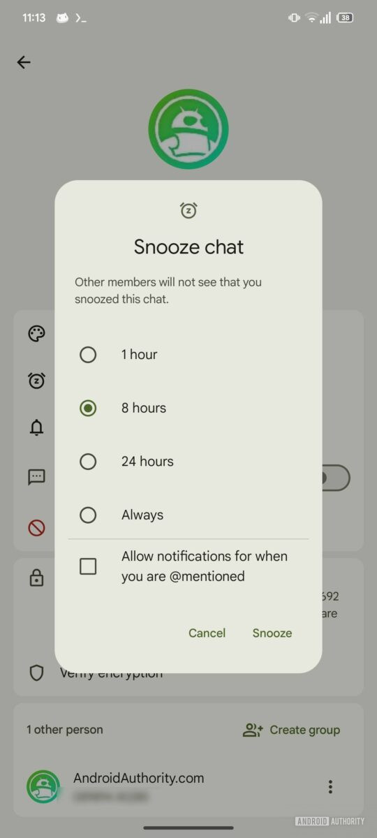 Here's how Google Messages could soon let you snooze chats (APK teardown)