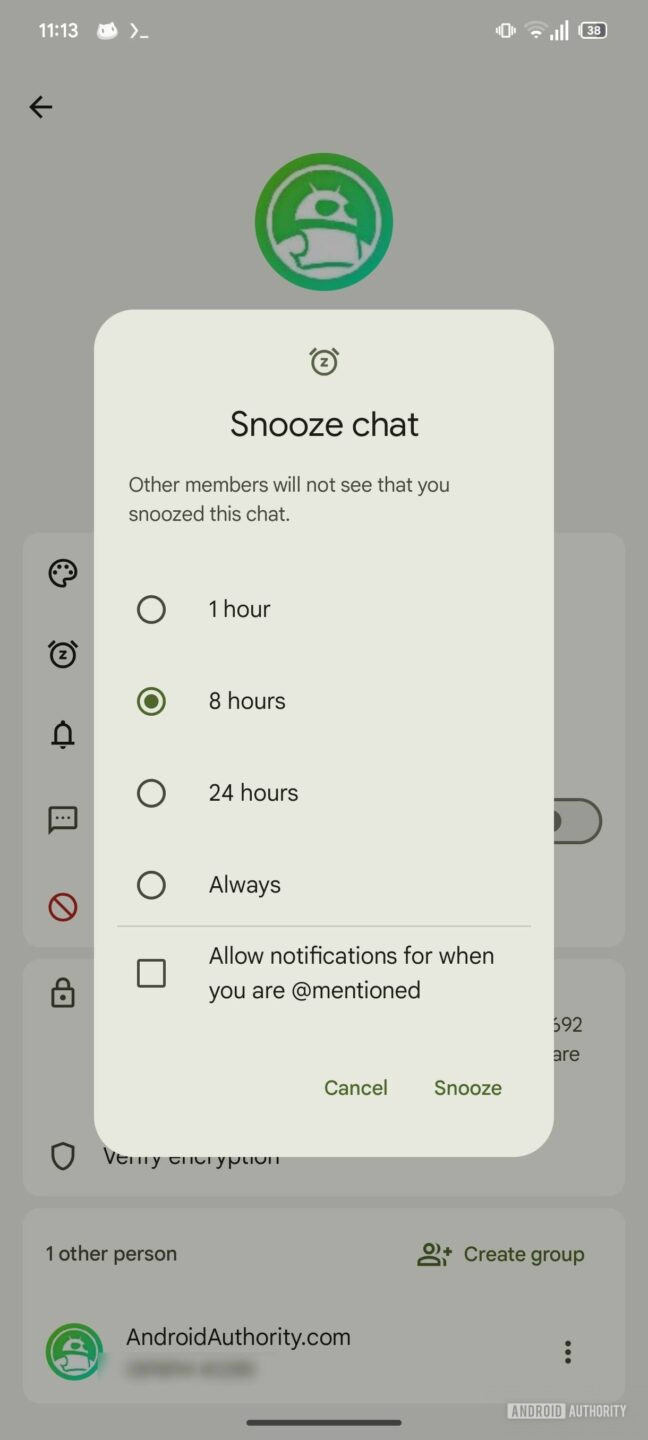 Here's how Google Messages could soon let you snooze chats (APK teardown)
