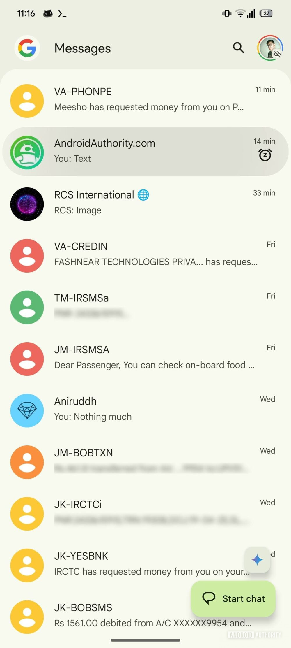 Here's how Google Messages could soon let you snooze chats (APK teardown)