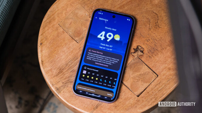 Did the Pixel Weather app let you down during the snowstorm? You're not ...