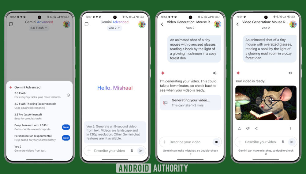 I tried Gemini's new AI video maker, and I'm amazed how far AI has come - Android Authority