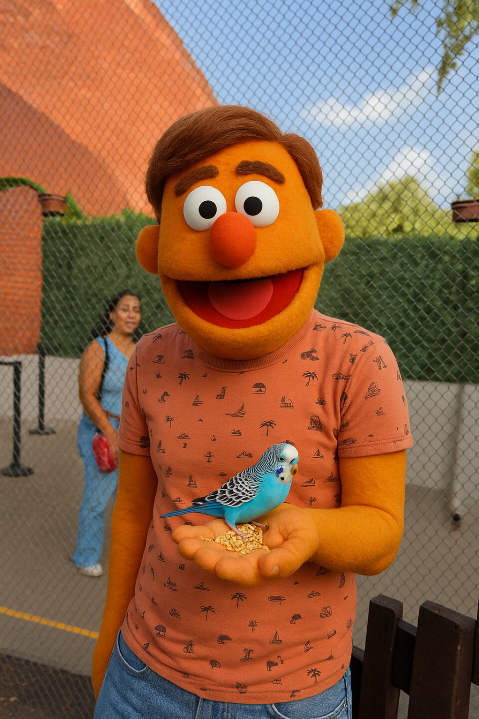 I asked ChatGPT to turn me into a Muppet, and it did not disappoint ...